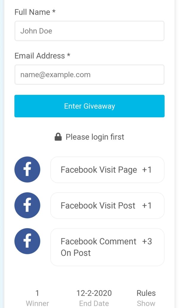 How to Run a Successful Facebook Giveaway in 10 Simple Steps ...