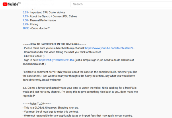 17 Exciting YouTube Giveaway Ideas Your Audience Will Love ...