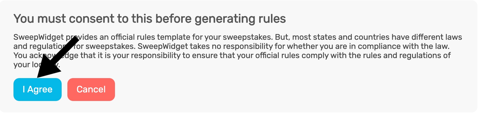 Add Rules To Your Giveaway | SweepWidget