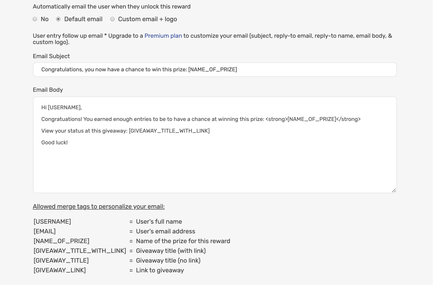 Learn How To Add Locked Prizes, Tiered Rewards & Instant Coupons ...