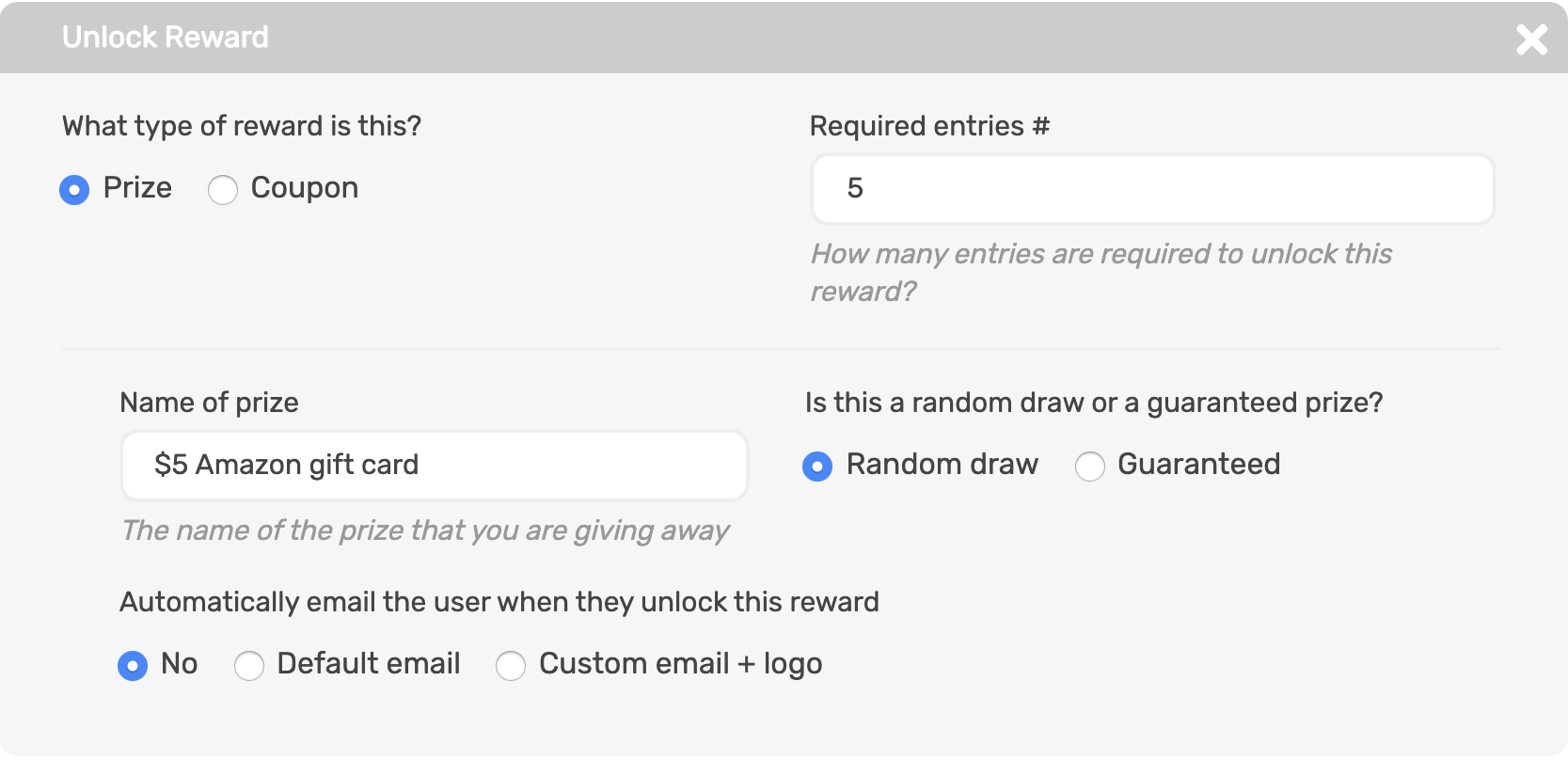 Learn How To Add Locked Prizes, Tiered Rewards & Instant Coupons ...
