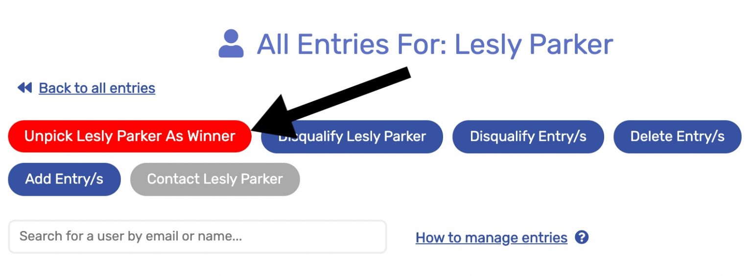 How To Unpick A Winner | SweepWidget