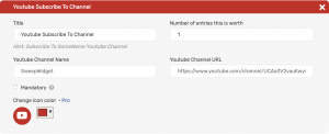 Youtube Entry Methods | SweepWidget