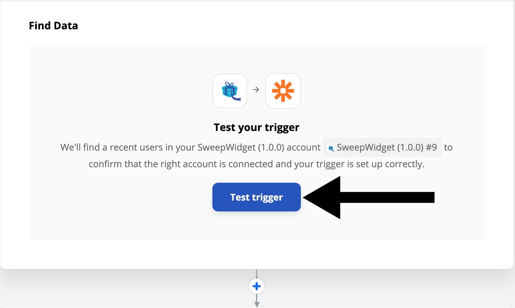SweepWidget Zapier Integration