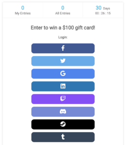 How To Setup User Login Fields | SweepWidget