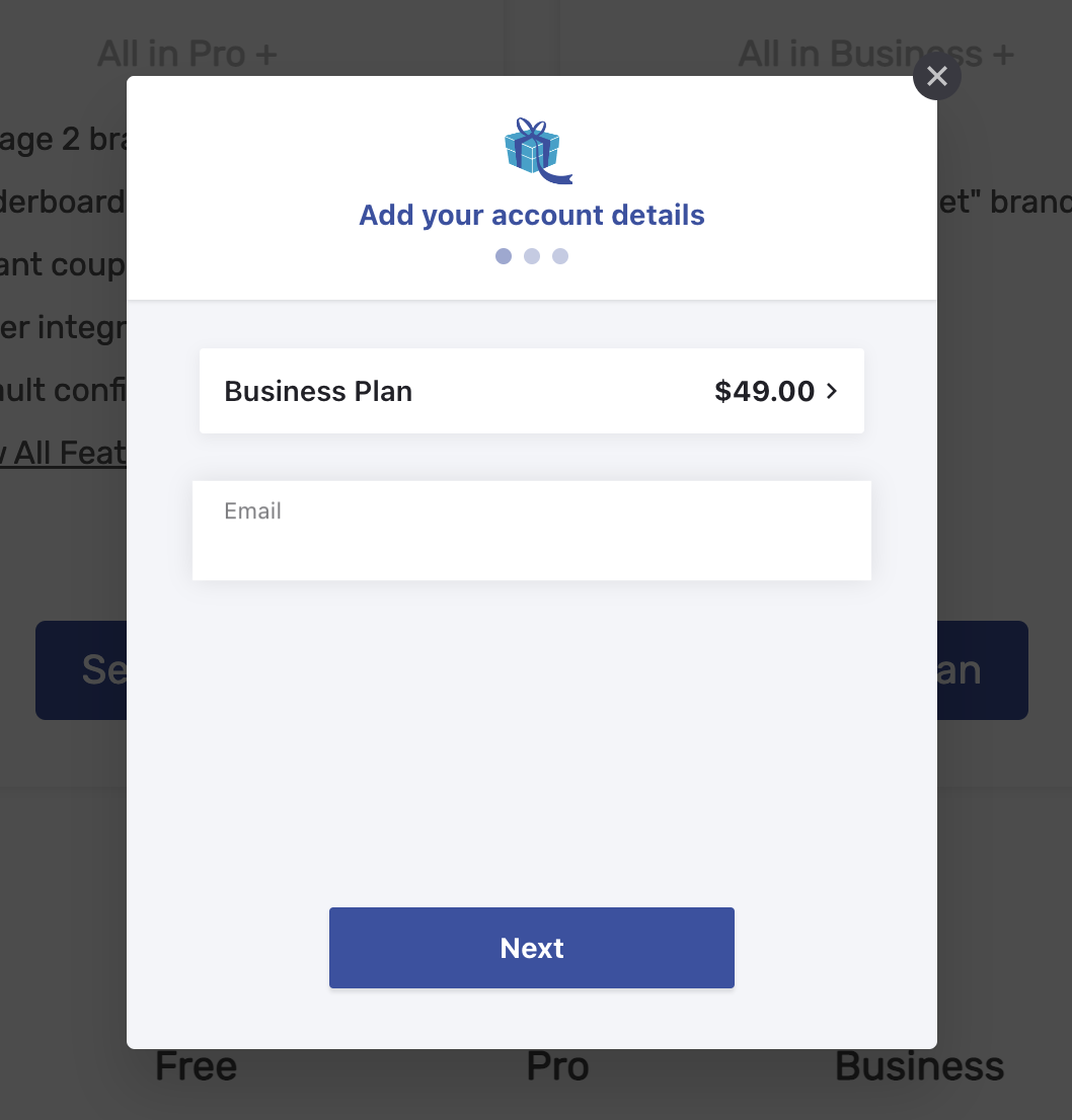 How To Upgrade Your SweepWidget Account - SweepWidget Help Docs