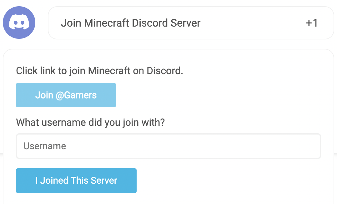 Join A Discord Server Entry Method | SweepWidget