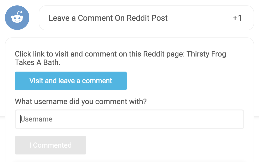 Reddit Entry Methods | SweepWidget