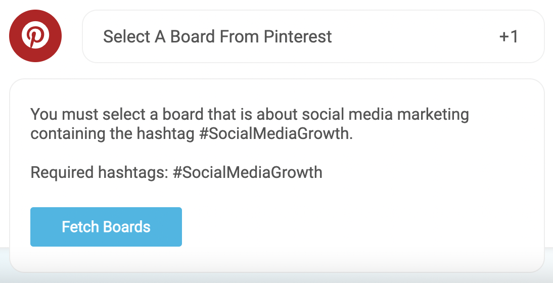 Pinterest Entry Methods | SweepWidget