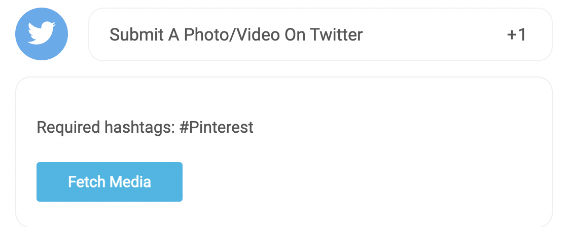 Twitter Entry Methods | SweepWidget