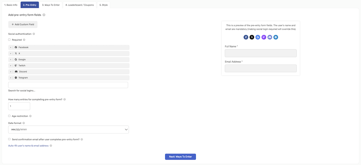 How To Create A Giveaway With SweepWidget - SweepWidget Help Docs
